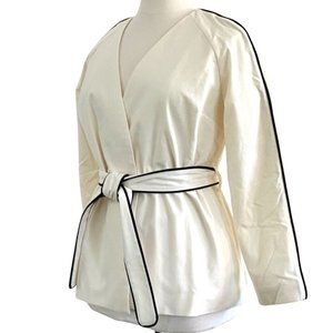Ashro | Jackets & Coats | Ashro Beautiful Black And White Jacket Xl ...